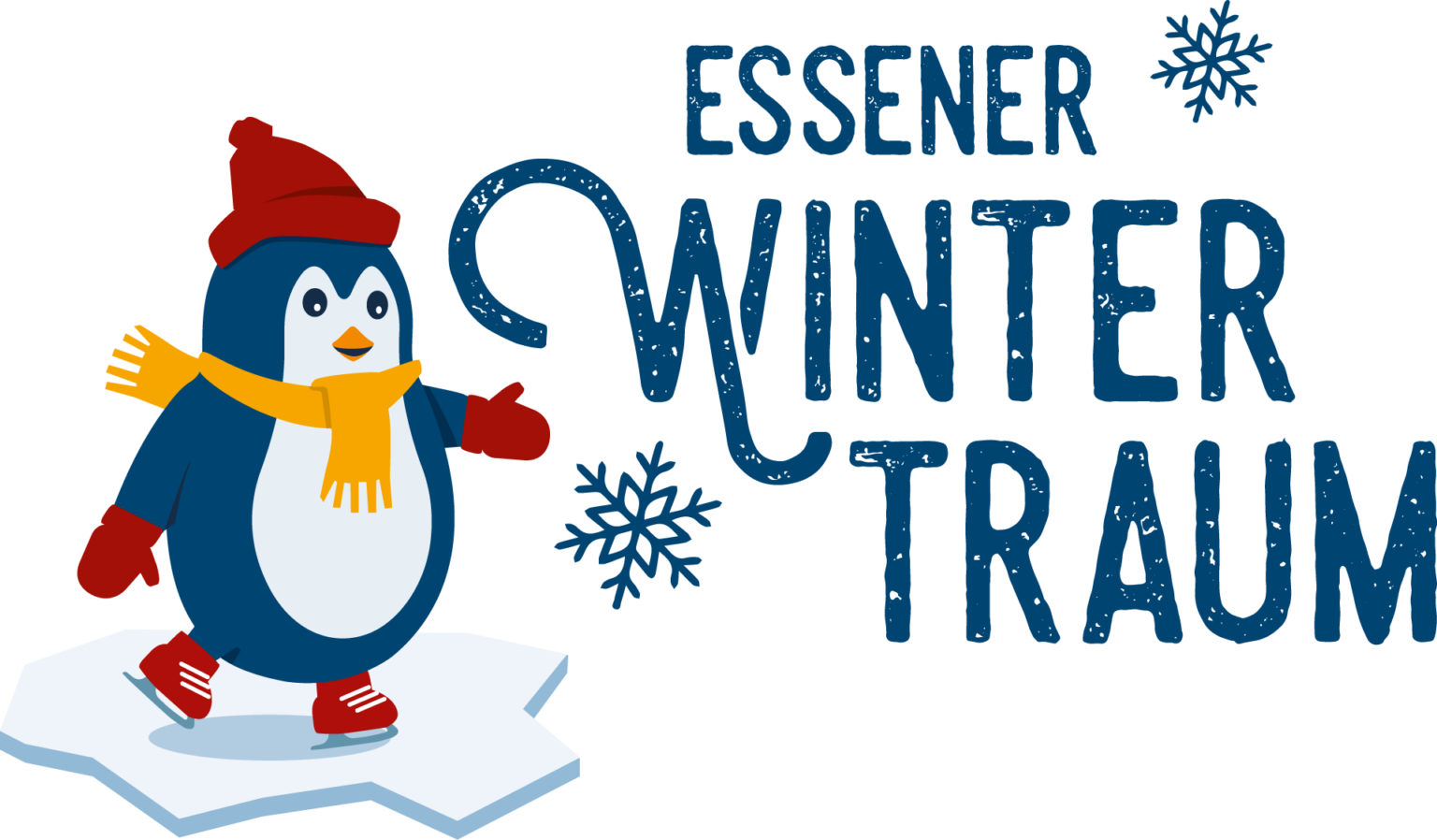 Essener Wintertraum. Die neue Eisbahn in der Essener Innenstadt
